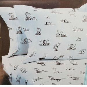 Peanuts | Bedding | Snoopy Peanuts Queen Sheet Set | Poshmark